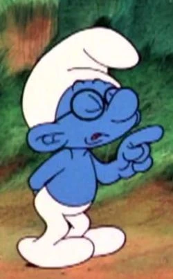 Brainy Smurf | Animated Character Database | Fandom