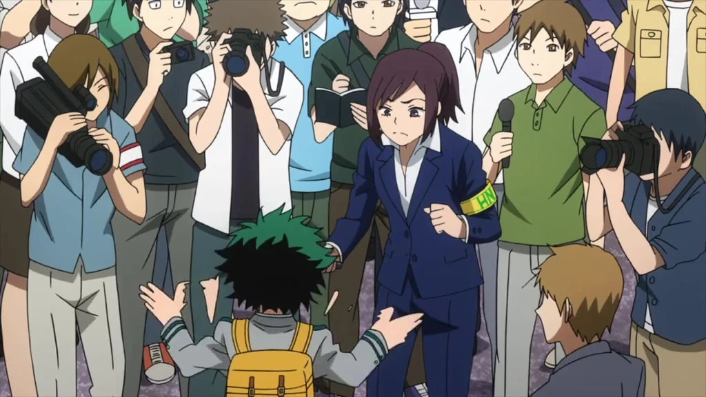 Female Reporter (My Hero Academia) | Animated Character Database | Fandom