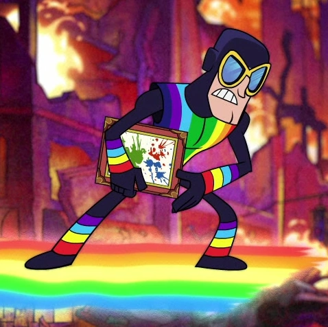 Rainbow Raider | Animated Character Database | Fandom