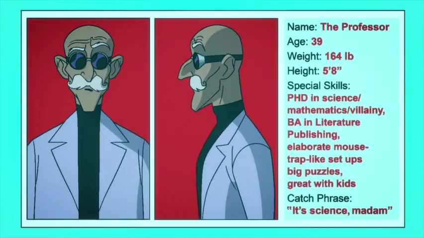 The Professor (Harley Quinn Universe) | Animated Character Database ...