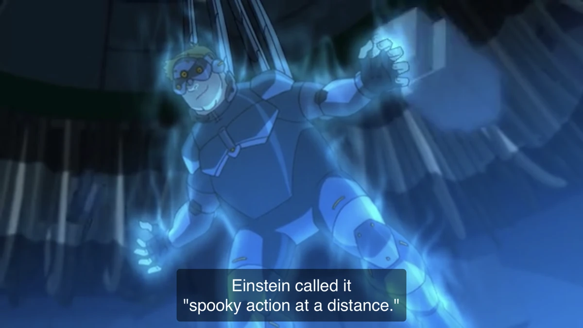 Spooky Action at a distance | Animated Character Database | Fandom