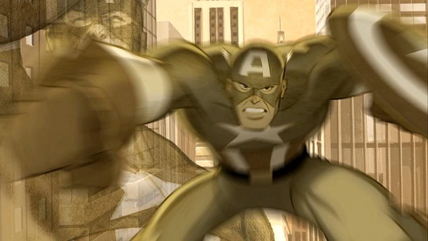 Steve Rogers(Captain America) (Earth-555326) | Animated Character ...