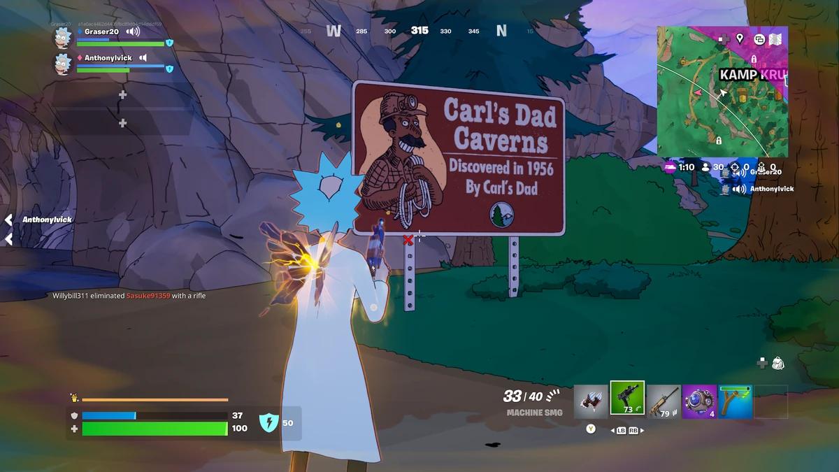 Carl's Dad Caverns | Animated Character Database | Fandom