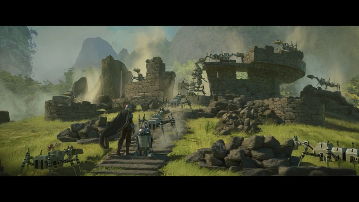 Jedi Temple of Luke Skywalker | Animated Character Database | Fandom