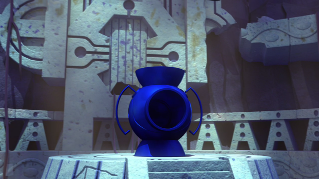 Blue Lantern Central Power Battery Animated Character Database Fandom