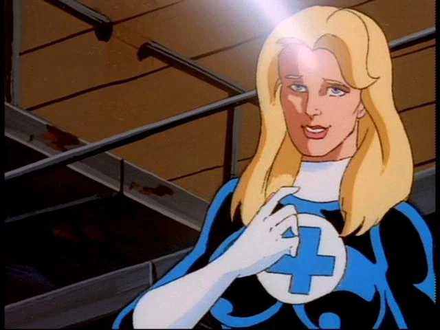 Invisible Woman Animated
