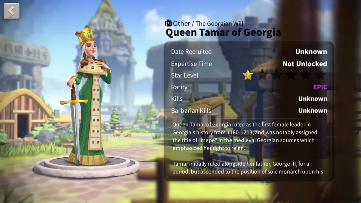 Tamar of Georgia | Animated Character Database | Fandom