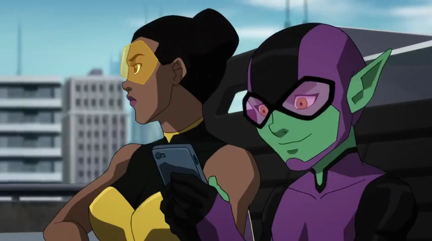 Karen Beecher(Bumblebee) (DCUAOM) | Animated Character Database | Fandom