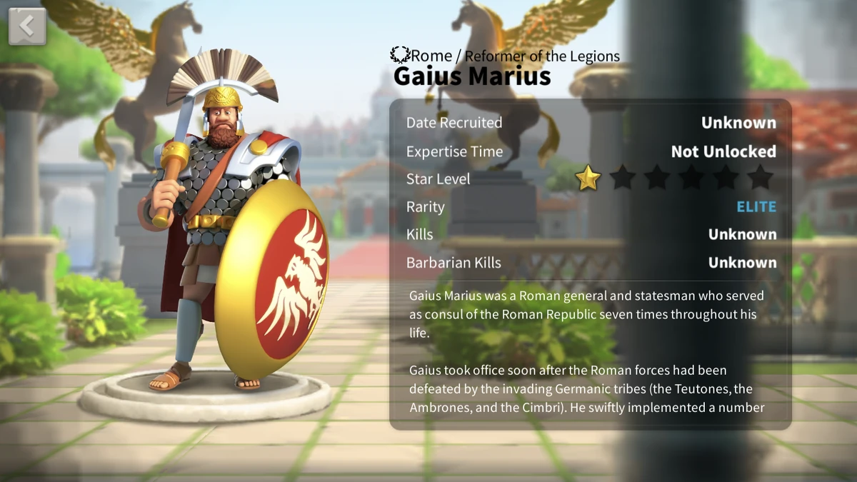 Gaius Marius | Animated Character Database | Fandom