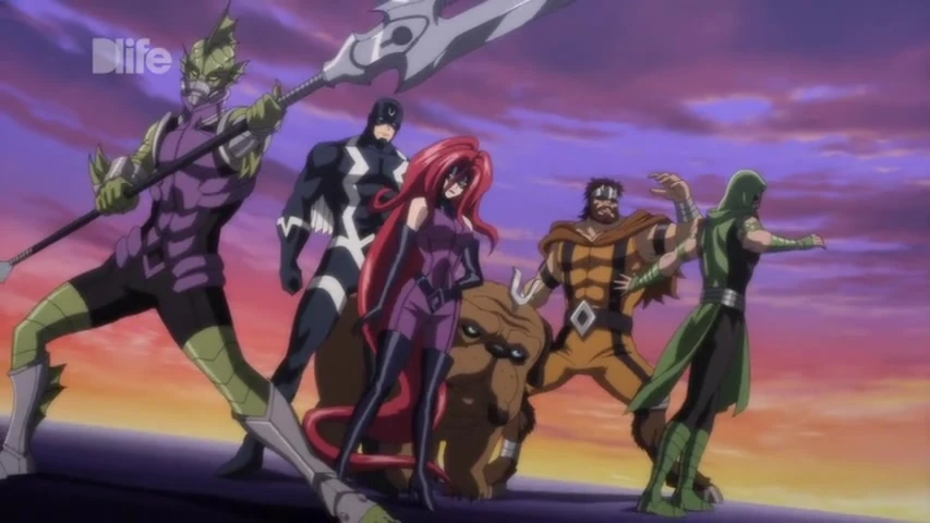 Inhuman Royal Family | Animated Character Database | Fandom