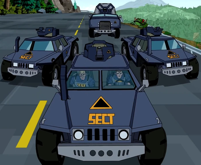 Special Extraterrestrial Containment Team | Animated Character Database ...