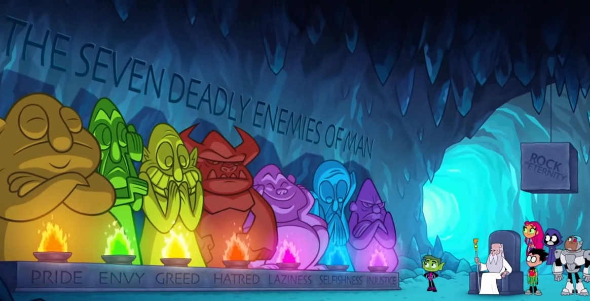 The Seven Deadly Enemies of Man | Animated Character Database | Fandom