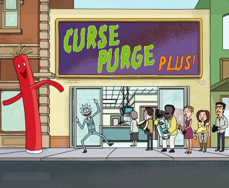 Curse Purge Plus! | Animated Character Database | Fandom