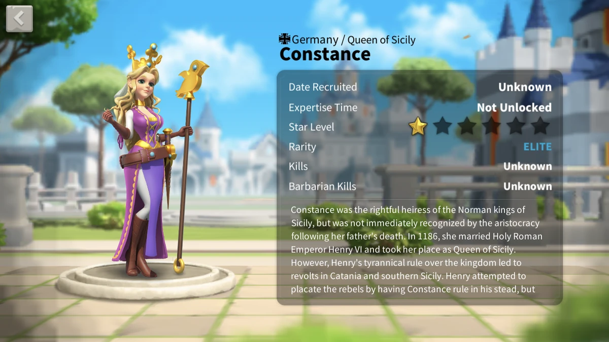 Constance, Queen of Sicily | Animated Character Database | Fandom