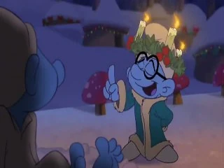 Smurf Of Christmas Present | Animated Character Database | Fandom