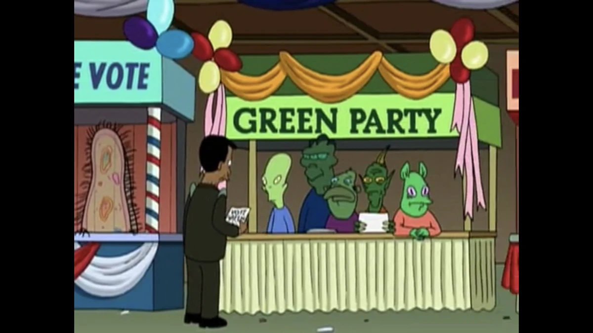 Green Party of the United States | Animated Character Database | Fandom