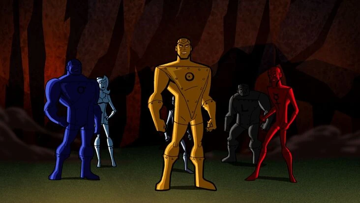 Metal Men | Animated Character Database | Fandom