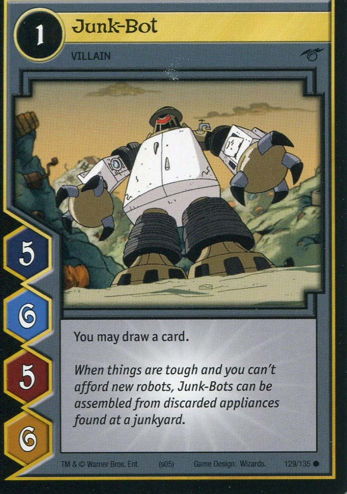 TCG:Junk-Bot | Xiaolinpedia | Fandom
