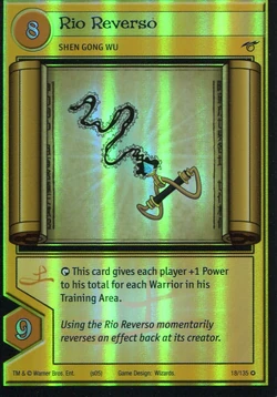 TCG:Rio Reverso | Xiaolinpedia | Fandom