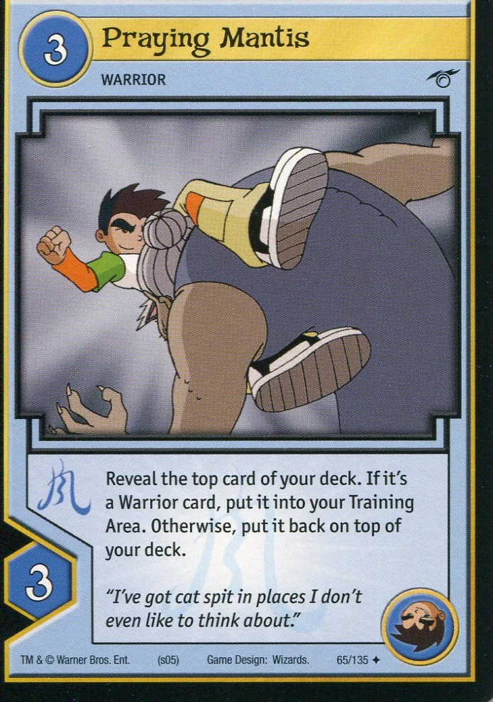 TCG:Praying Mantis | Xiaolinpedia | Fandom