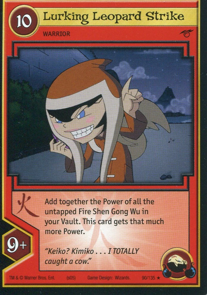 TCG:Lurking Leopard Strike | Xiaolinpedia | Fandom
