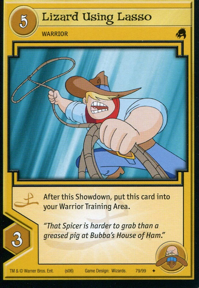 TCG:Lizard Using Lasso | Xiaolinpedia | Fandom