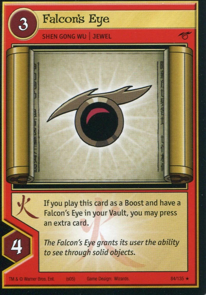 TCG:Falcon's Eye | Xiaolinpedia | Fandom