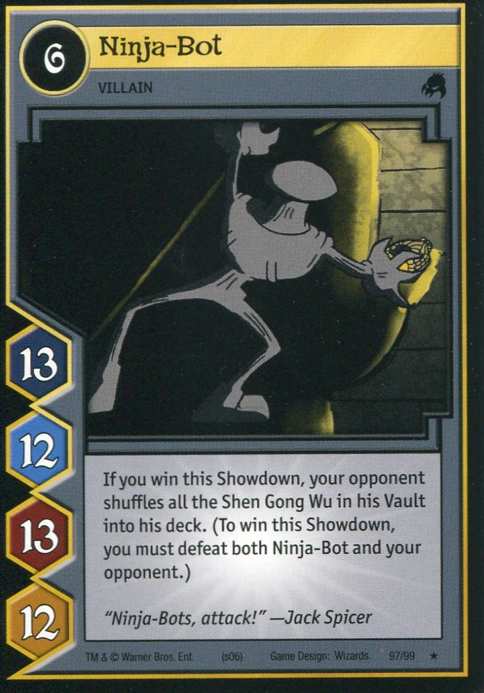 TCG:Ninja-Bot | Xiaolinpedia | Fandom