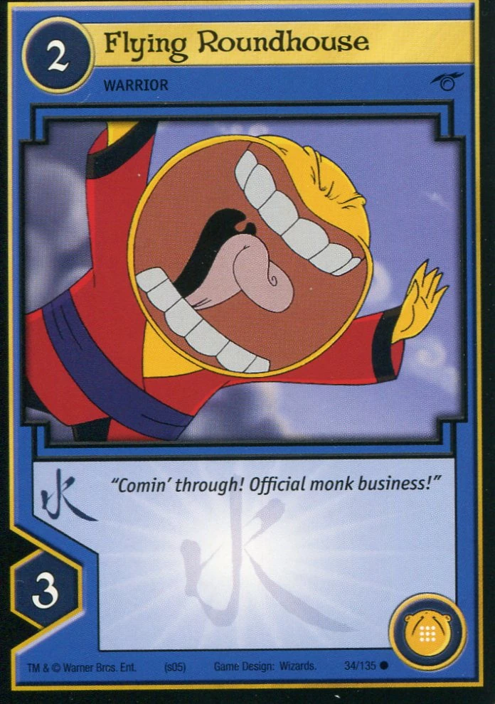 TCG:Flying Roundhouse | Xiaolinpedia | Fandom