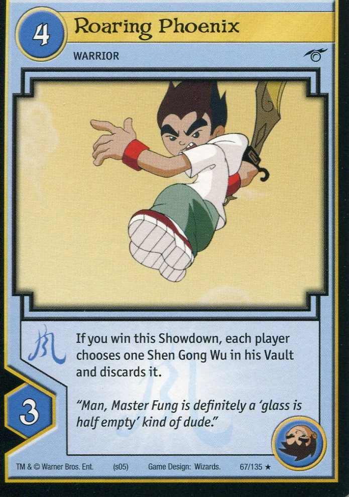 TCG:Roaring Phoenix | Xiaolinpedia | Fandom