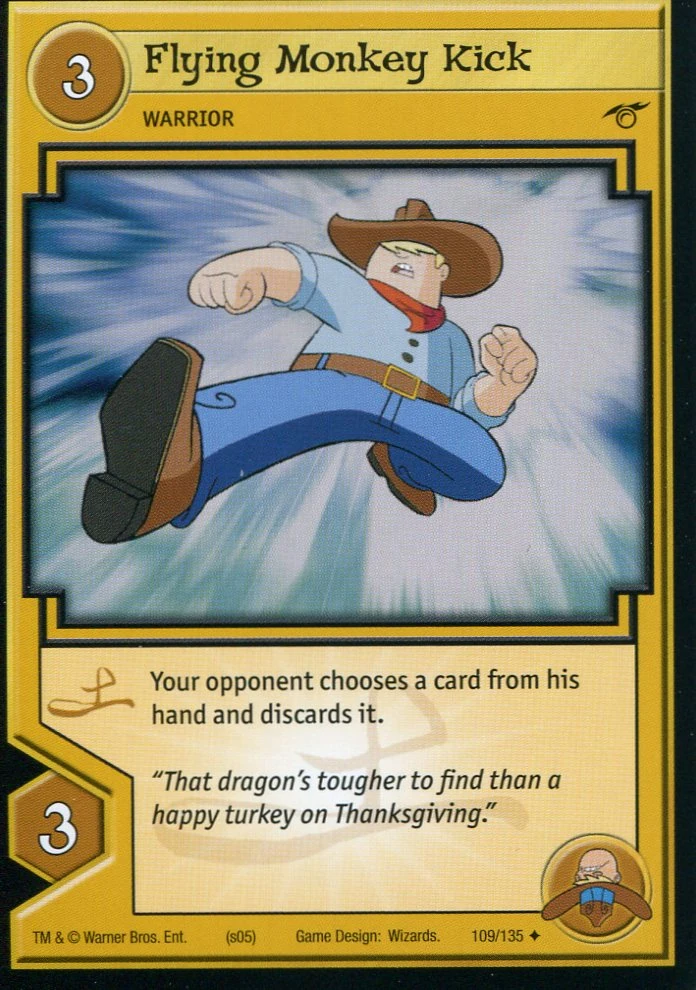 TCG:Flying Monkey Kick | Xiaolinpedia | Fandom