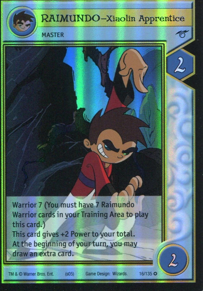 TCG:Raimundo - Xiaolin Apprentice | Xiaolinpedia | Fandom