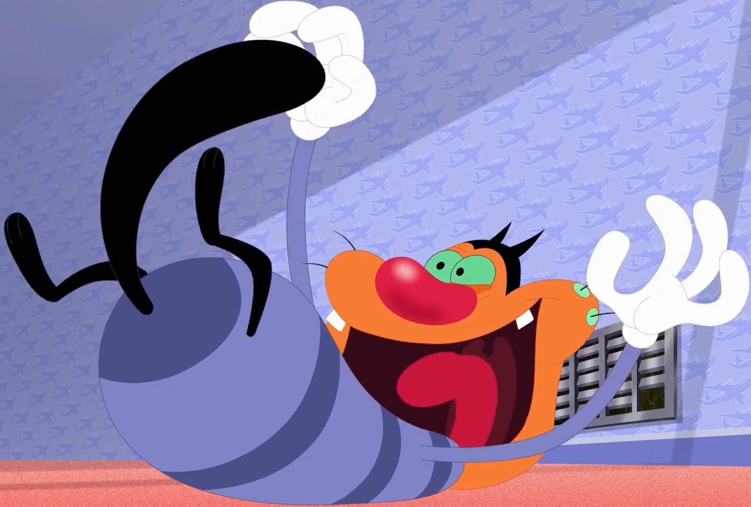 Oggy And The Cockroaches Dee Dee Wallpaper