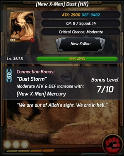 (New X-Men) Dust | X-Men: Battle Of The Atom Mobile Game Wiki | Fandom