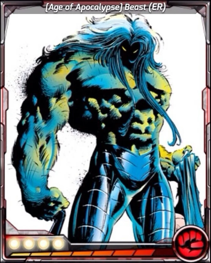 (Age of Apocalypse) Beast | X-Men: Battle Of The Atom Mobile Game Wiki ...