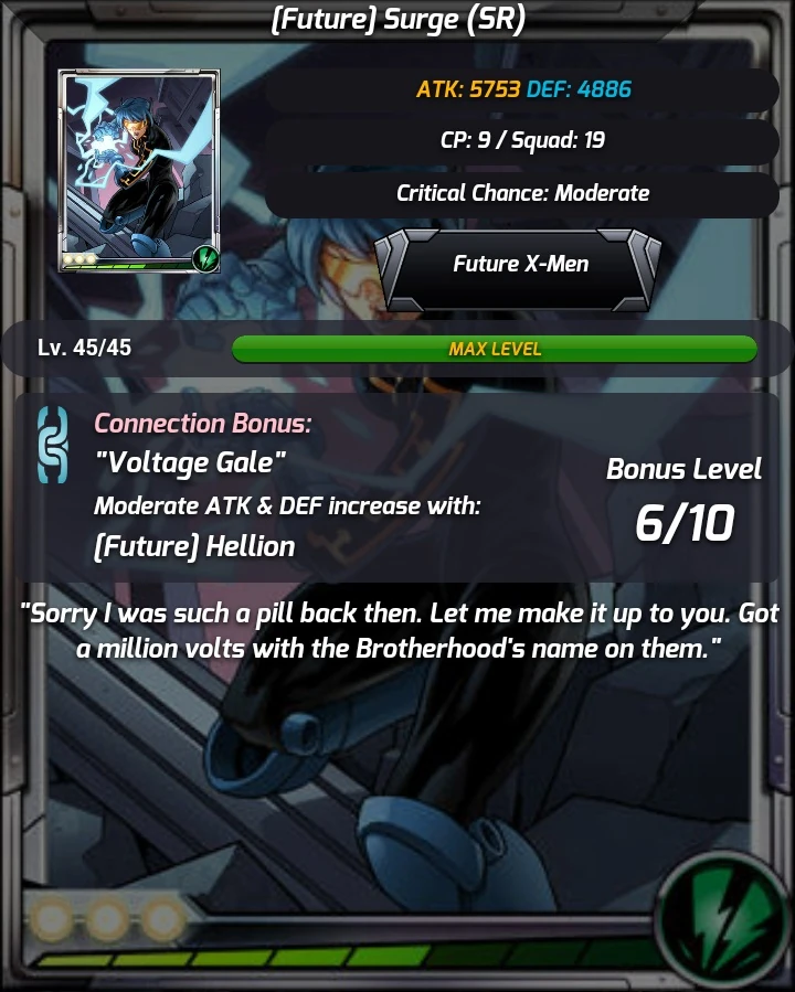 (Future) Surge | X-Men: Battle Of The Atom Mobile Game Wiki | Fandom
