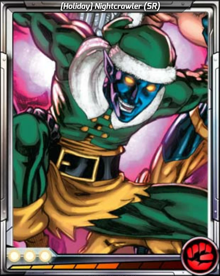 (Holiday) Nightcrawler | X-Men: Battle Of The Atom Mobile Game Wiki ...