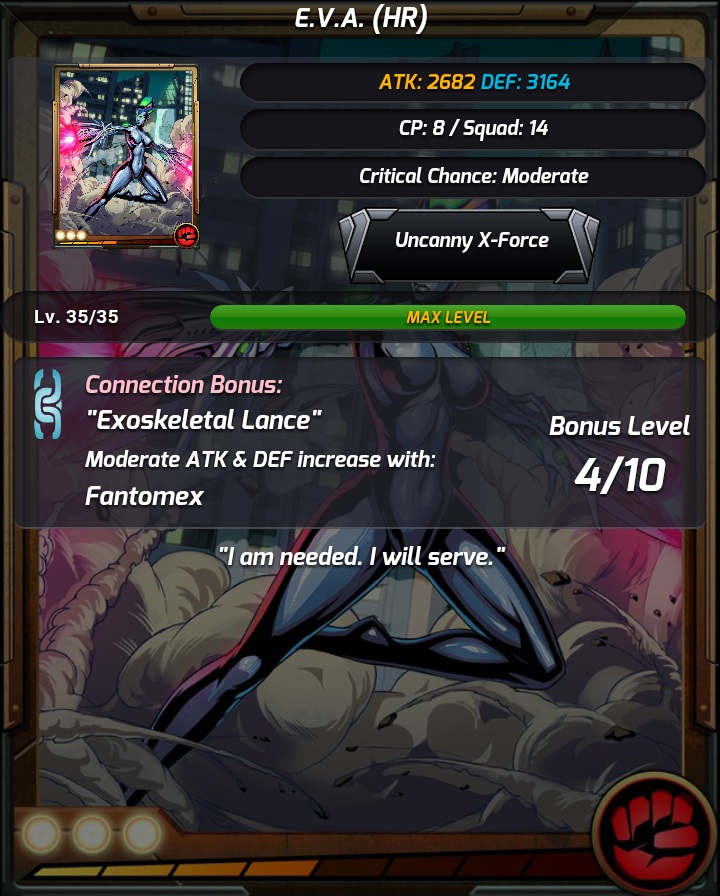 Eva X Men Battle Of The Atom Mobile Game Wiki Fandom