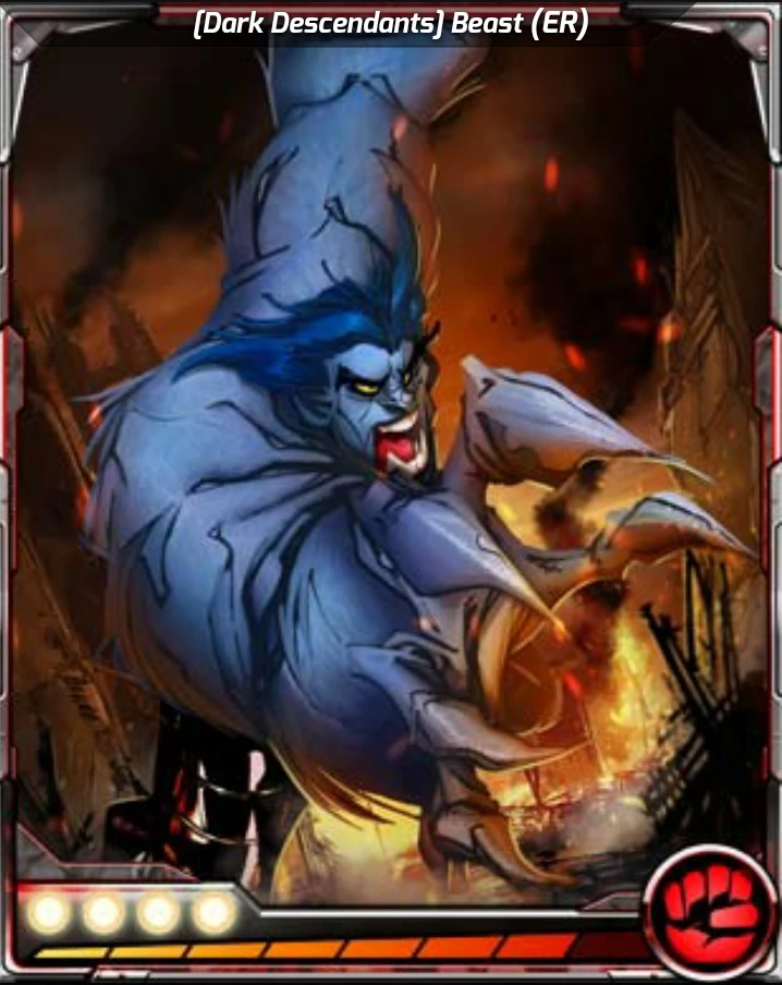 (Dark Descendants) Beast | X-Men: Battle Of The Atom Mobile Game Wiki ...