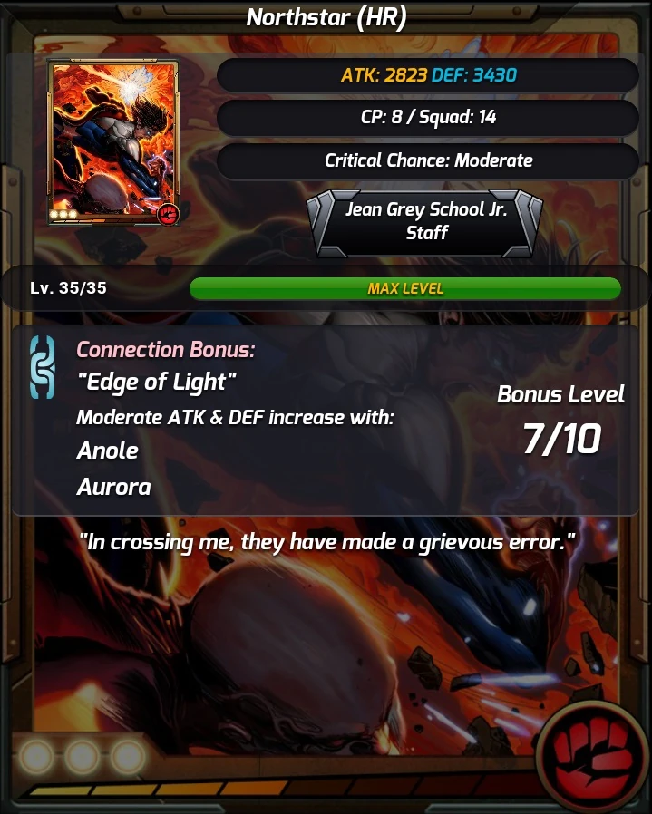 Northstar | X-Men: Battle Of The Atom Mobile Game Wiki | Fandom