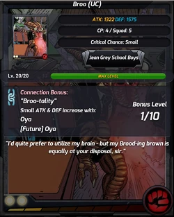 Broo. | X-Men: Battle Of The Atom Mobile Game Wiki | Fandom