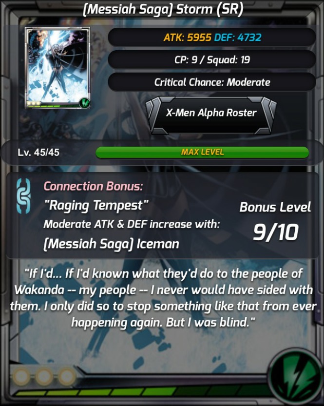 Messiah Saga Storm X Men Battle Of The Atom Mobile Game Wiki Fandom