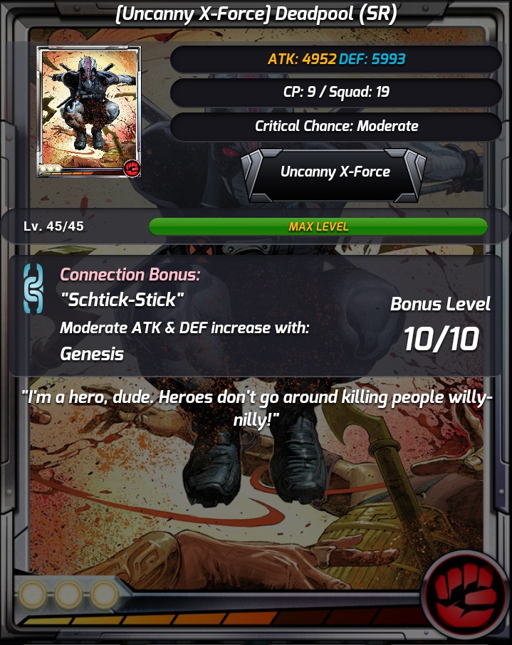 Uncanny X Force Deadpool X Men Battle Of The Atom Mobile Game Wiki Fandom