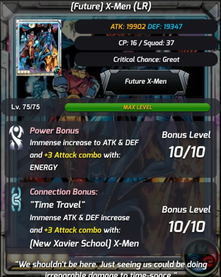 (Future) X-Men | X-Men: Battle Of The Atom Mobile Game Wiki | Fandom