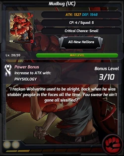 Mudbug | X-Men: Battle Of The Atom Mobile Game Wiki | Fandom