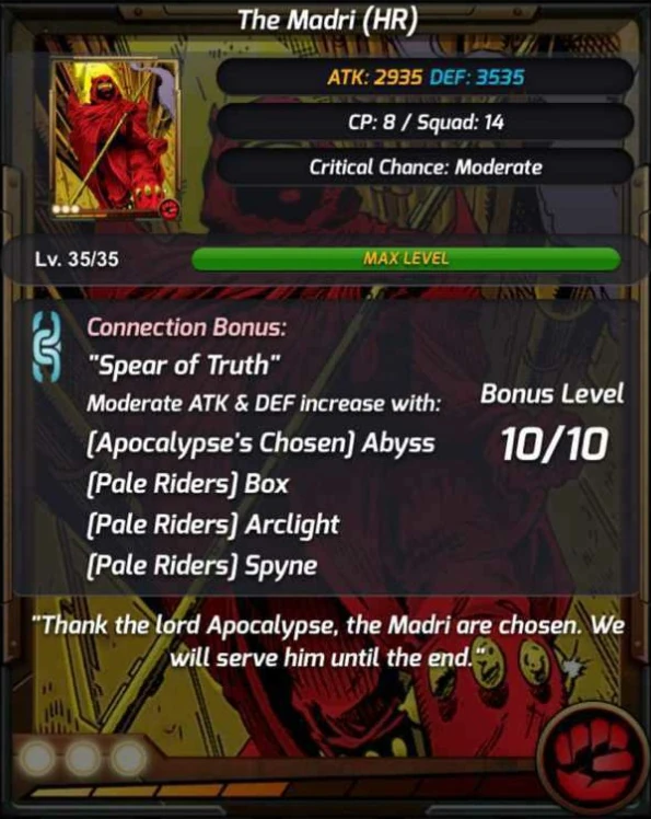 The Madri | X-Men: Battle Of The Atom Mobile Game Wiki | Fandom