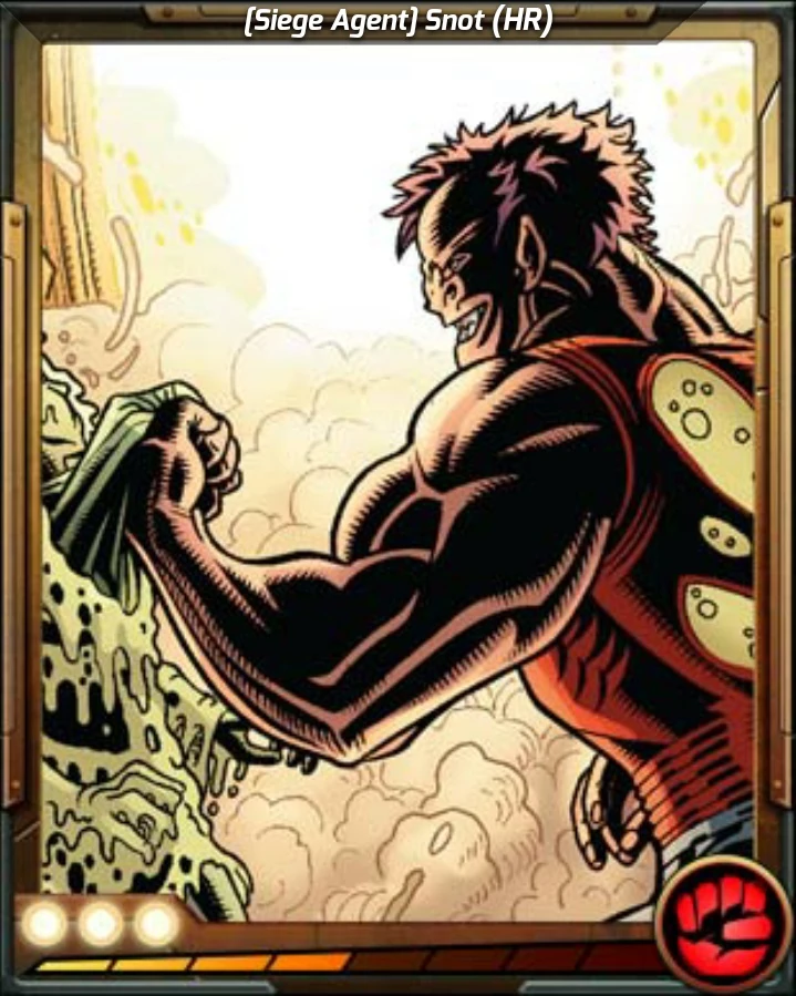 (Siege Agent) Snot | X-Men: Battle Of The Atom Mobile Game Wiki | Fandom