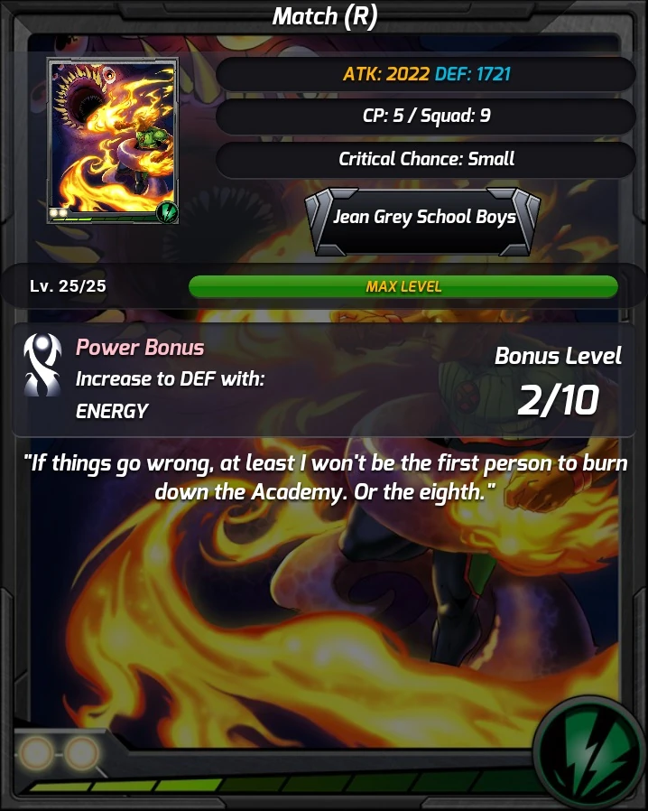 Match | X-Men: Battle Of The Atom Mobile Game Wiki | Fandom