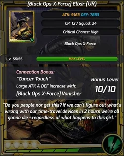 (Black Ops X-Force) Elixir | X-Men: Battle Of The Atom Mobile Game Wiki ...