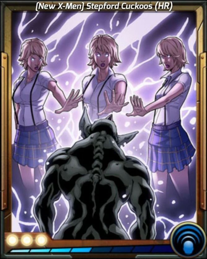 (New X-Men) Stepford Cuckoos | X-Men: Battle Of The Atom Mobile Game ...